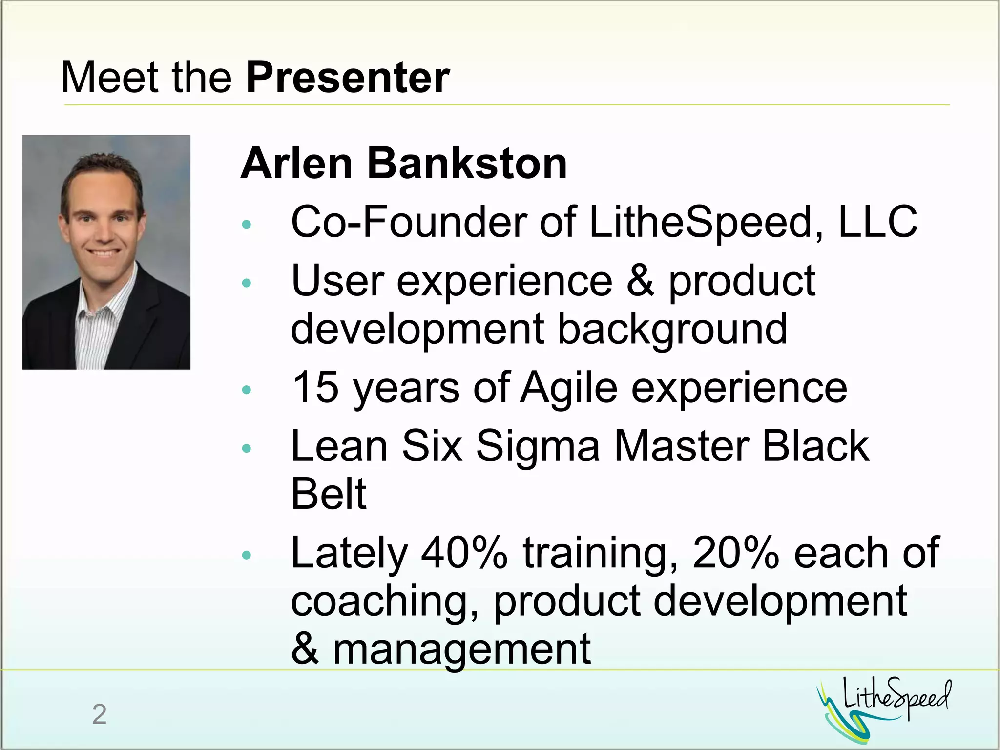 Lean Startup Tools for Agile Product Teams | PPT