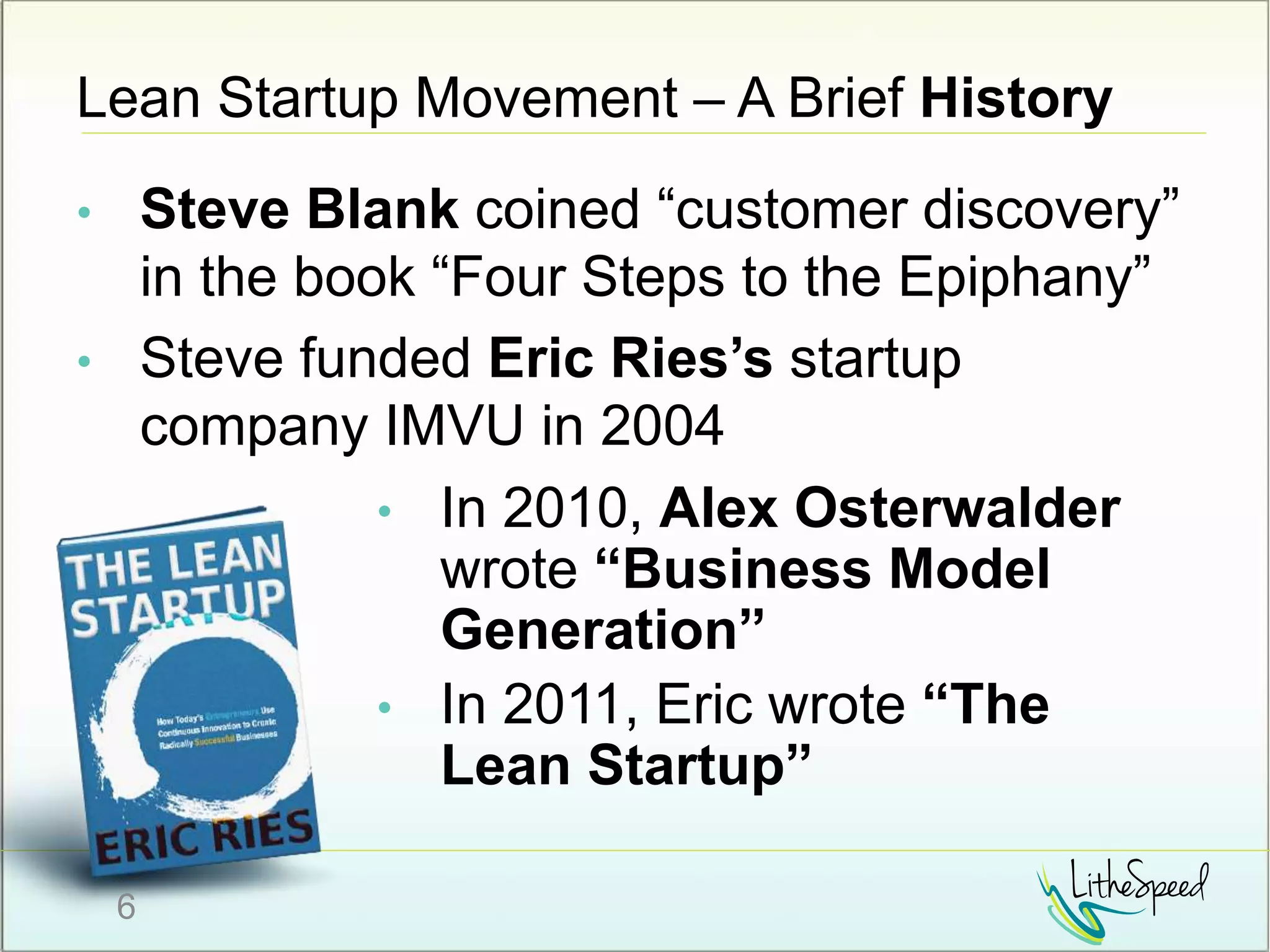 Lean Startup Tools for Agile Product Teams | PPT