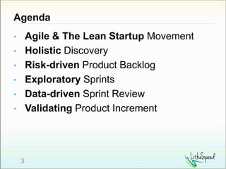 Lean Startup Tools for Agile Product Teams | PPT