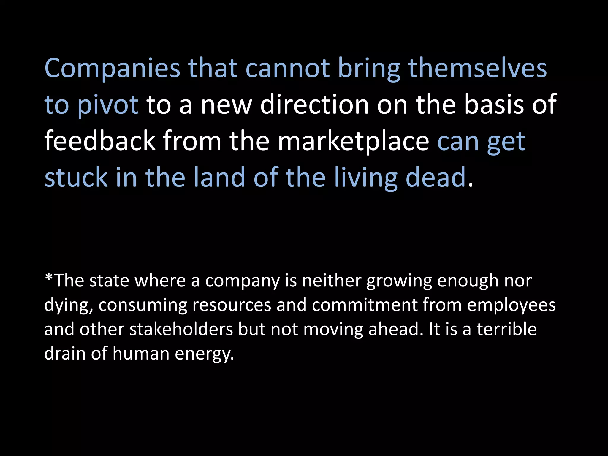 Lean startup - what is pivot | PDF