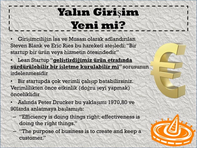 Lean startup yalin girisim giris | PPT
