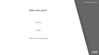 Lean Story Telling, PDD 2017 | PPT