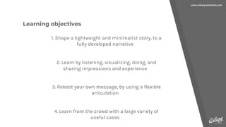 Lean Story Telling, PDD 2017 | PPT