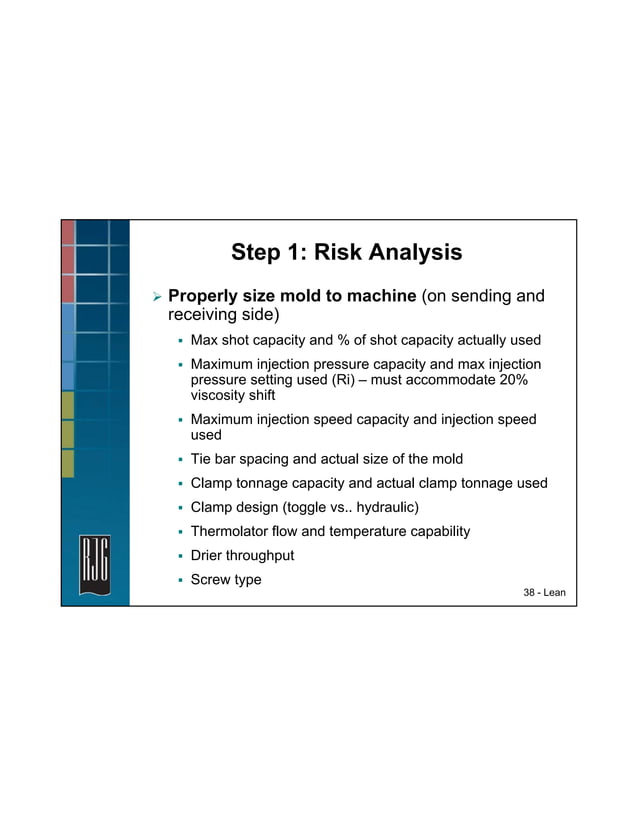 Lean Strategies For Injection Molding 3 Hour E Learning | PDF