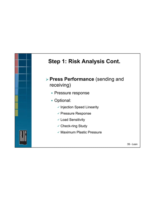 Lean Strategies For Injection Molding 3 Hour E Learning | PDF