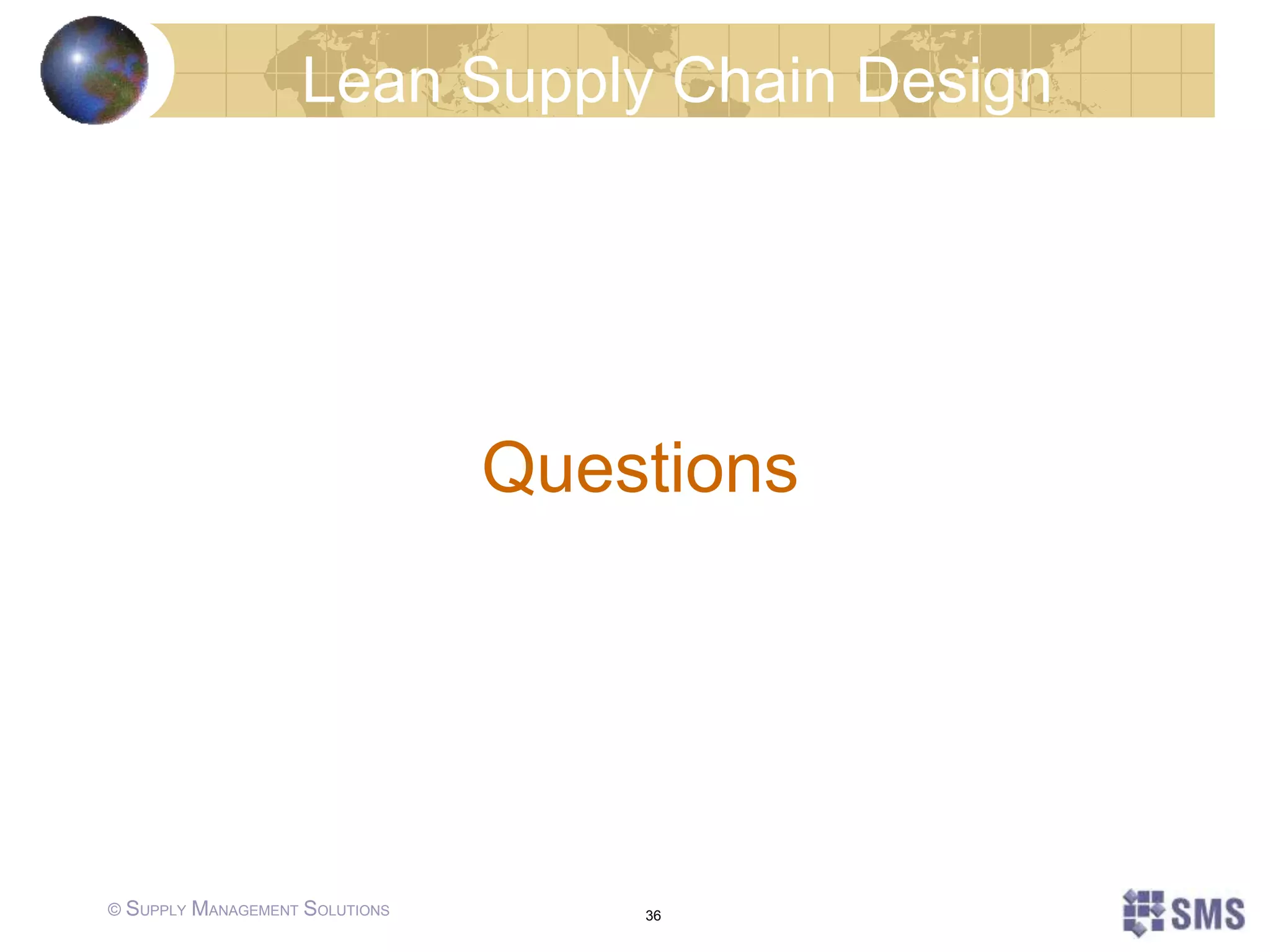 LeanSupplyChainDesign.ppt