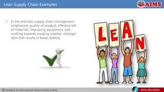 Master Lean Supply Chain Management: Key Features, Functions, & Real-Life Examples | PPT