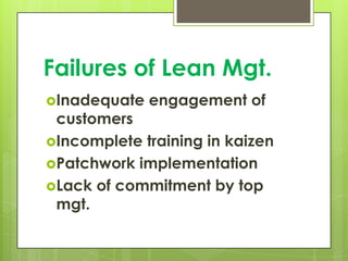 The Resonance of Lean and Sustainability | PPT