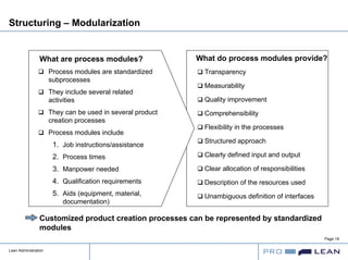 Lean system design | PDF