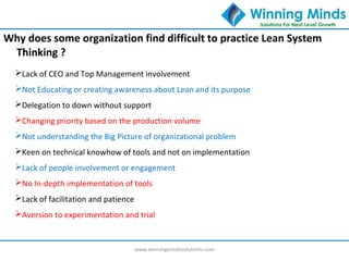 Holistic Lean system thinking approach for business profitability | PPT