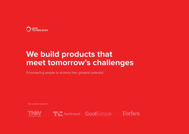 Lean tech | PPT