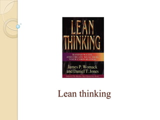 Lean thinking | PPTX