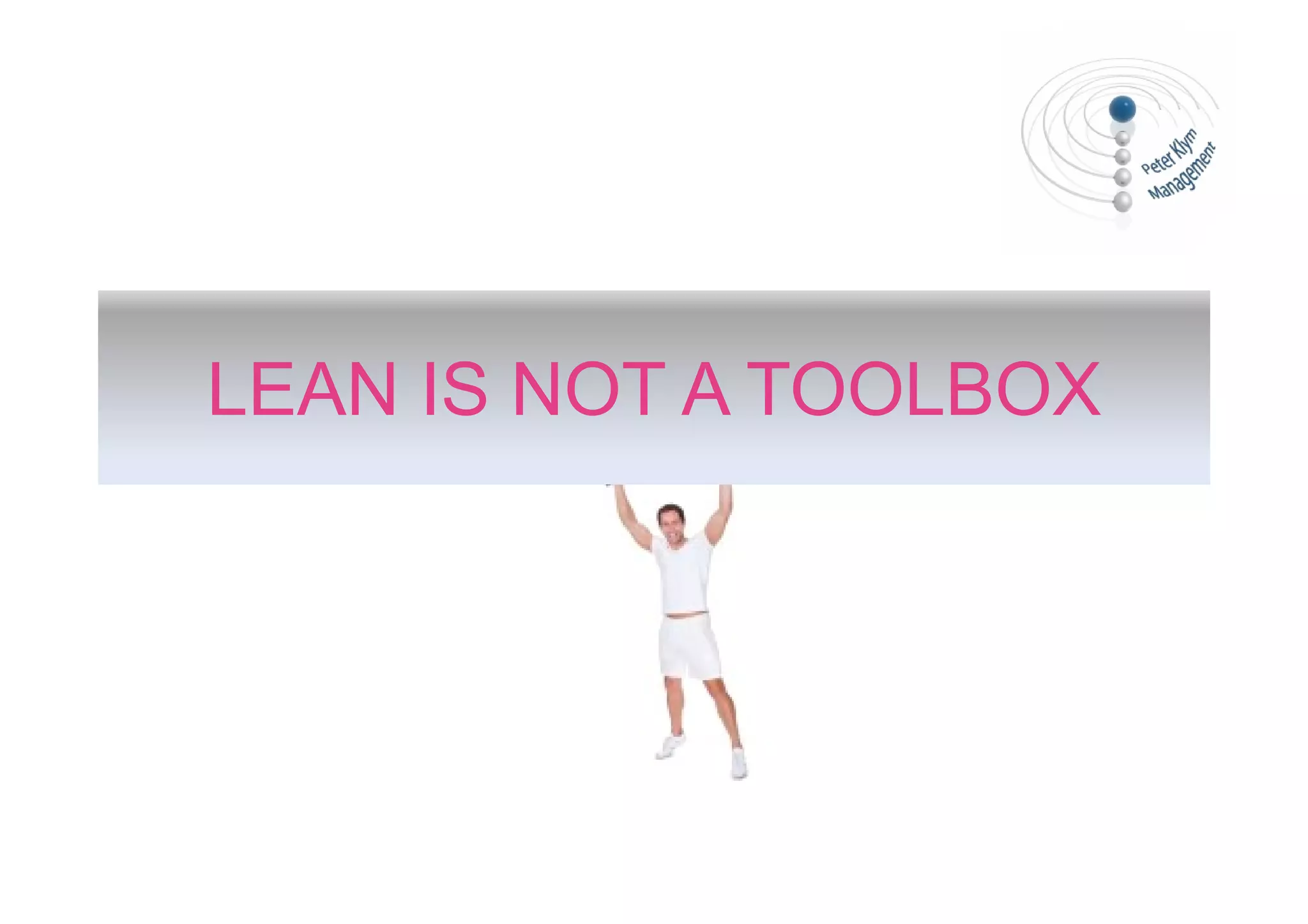 Lean Thinking - An Introduction to Lean | PDF