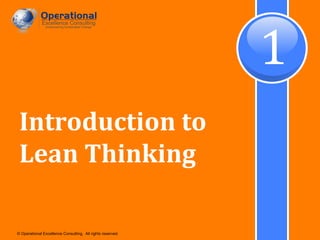Lean Thinking 101 - A beginers Guide | PDF