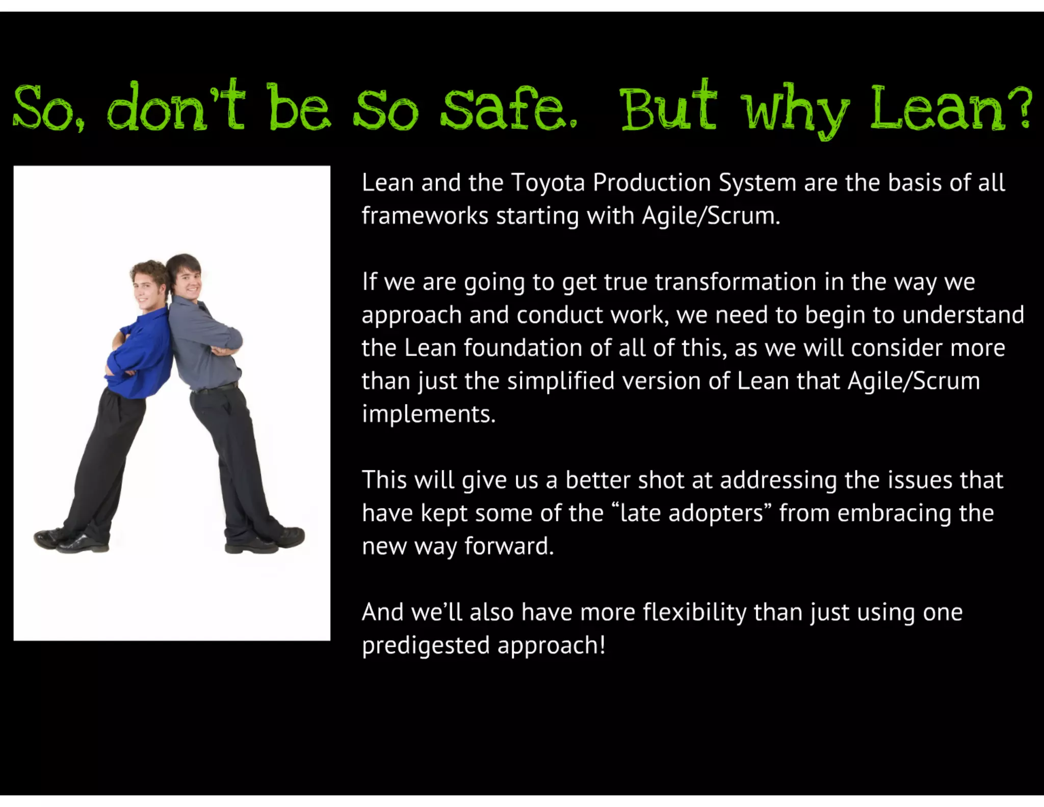 Lean Thinking and What it Means to the Agile Mindset | PDF