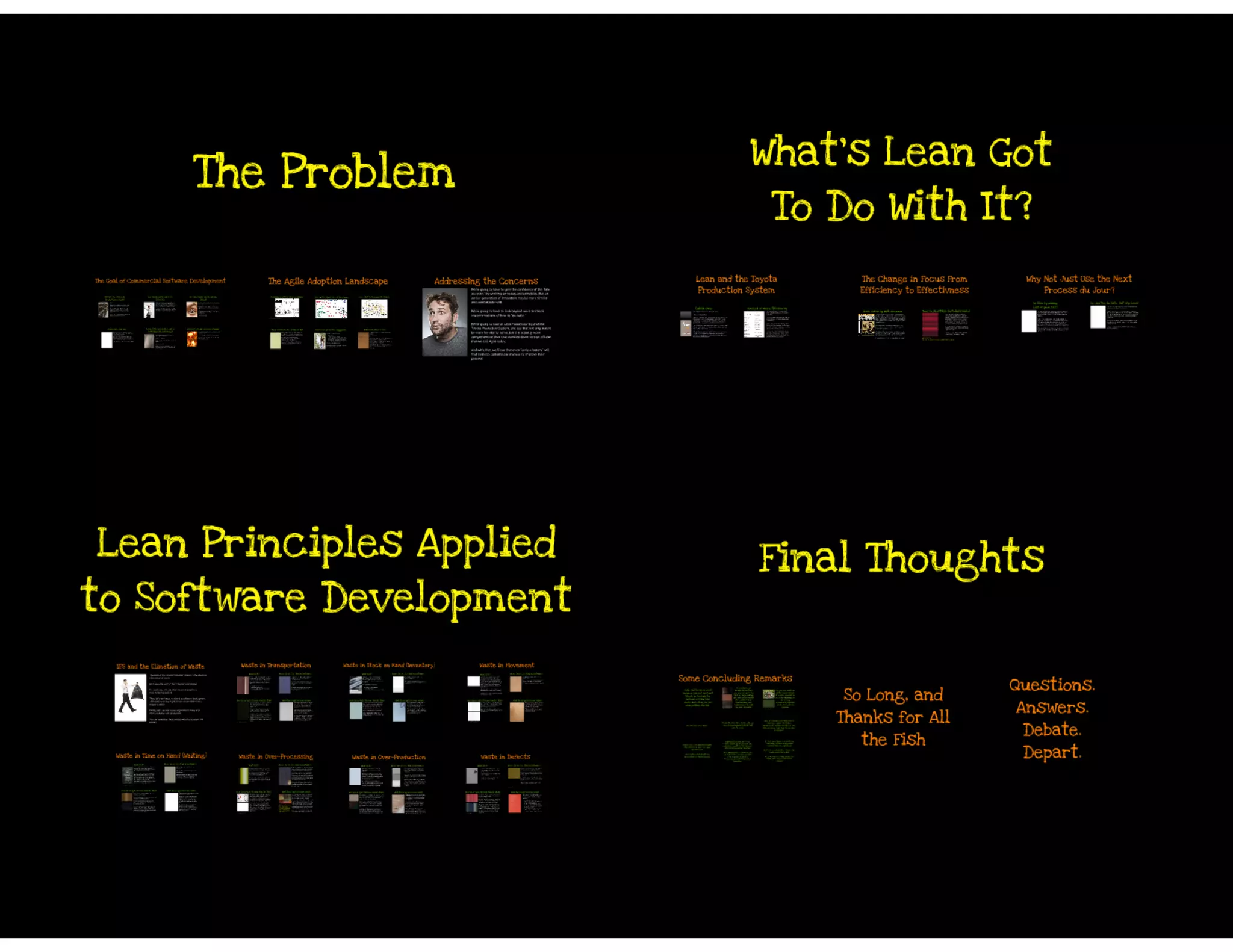 Lean Thinking and What it Means to the Agile Mindset | PPT