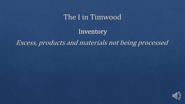 Lean TIMWOOD | PPT