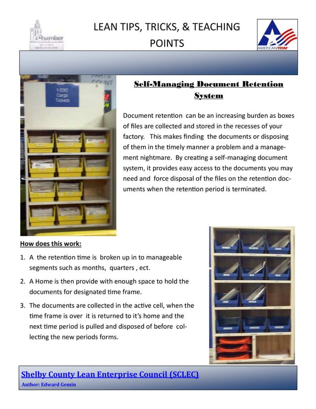 Lean tips and tricks issue 1 | PDF