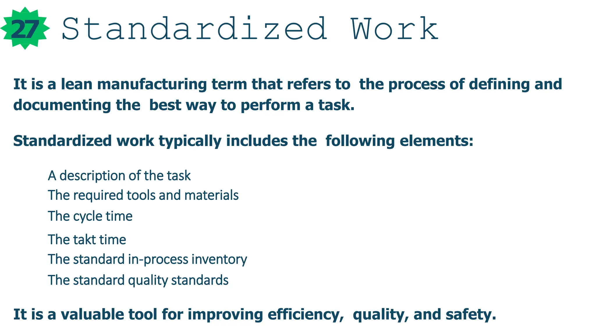 Lean Manufacturing essential tools for all manufacturing industry | PPTX