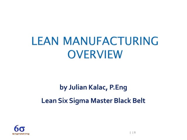 5 Steps to implementing Lean | PDF | Manufacturing Industry | Industries