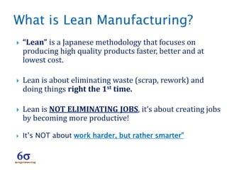 5 Steps to implementing Lean | PDF