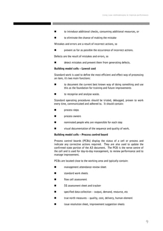 Lean transformation | PDF