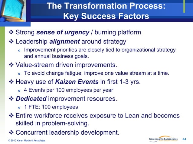 Lean Transformation in Office, Service, and Knowledge Work Enviroments ...