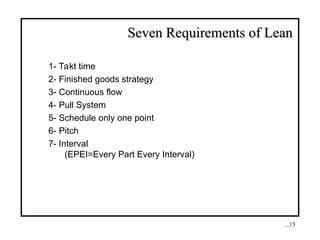 Lean Transformation with Value stream mapping | PPT