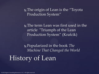 Demystifying Lean: Going to Gemba | PPSX | Business | Business and Finance