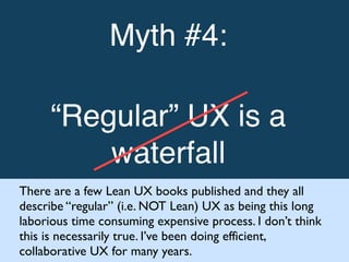 5 Myths of Lean UX | PDF