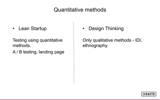 Lean UX vs Design Thinking (lang: ENG) | PPT