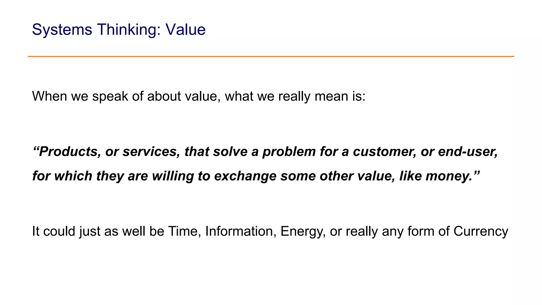 Lean Value Tree Overview | PDF