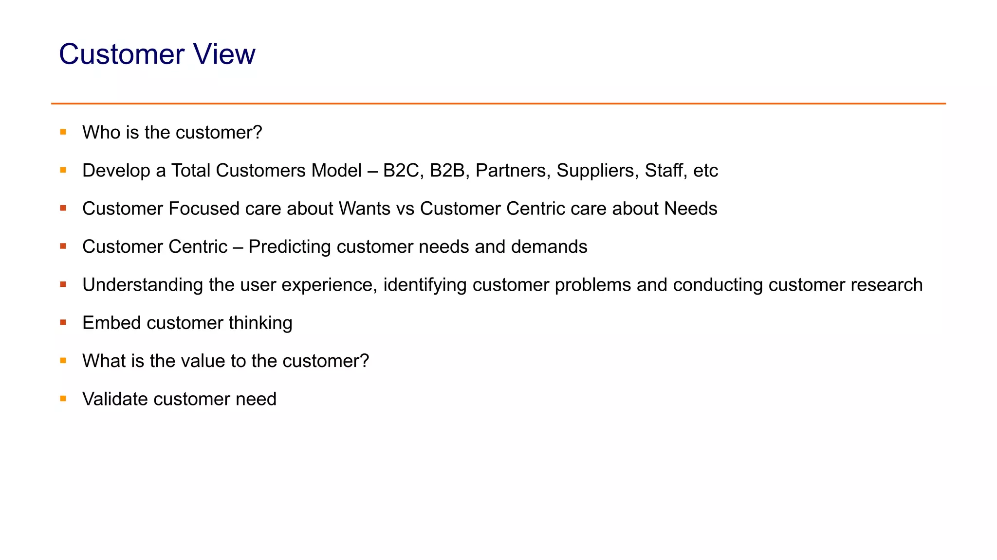 Lean Value Tree Overview | PDF
