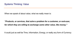 Lean Value Tree Overview | PDF