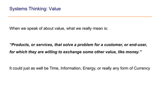 Lean Value Tree Overview | PDF