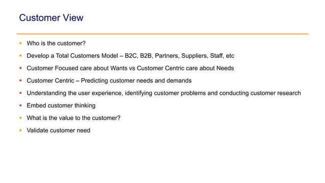 Lean Value Tree Overview | PDF