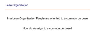 Lean Value Tree Overview | PDF