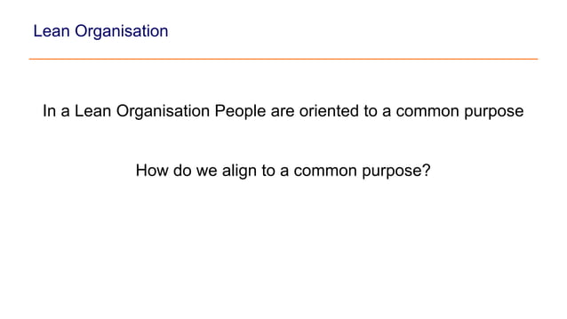 Lean Value Tree Overview | PDF