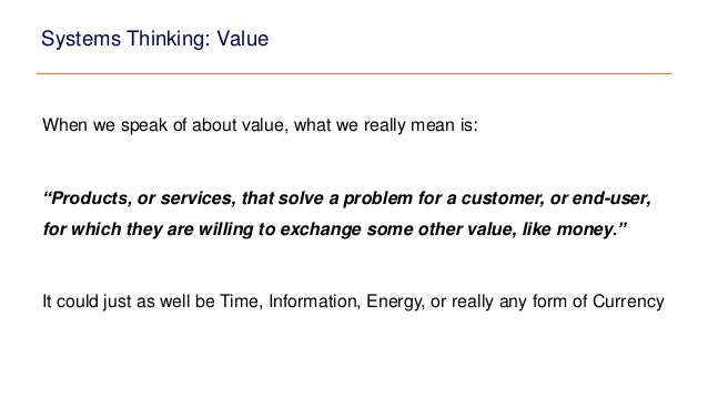 Lean Value Tree Overview
