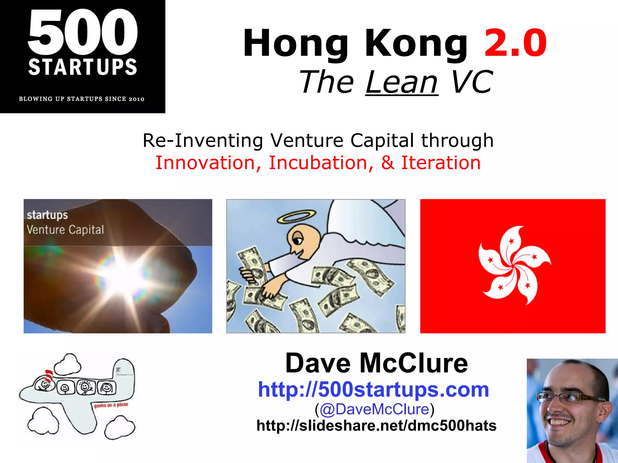 Hong Kong 2.0: The Lean VC | PPT