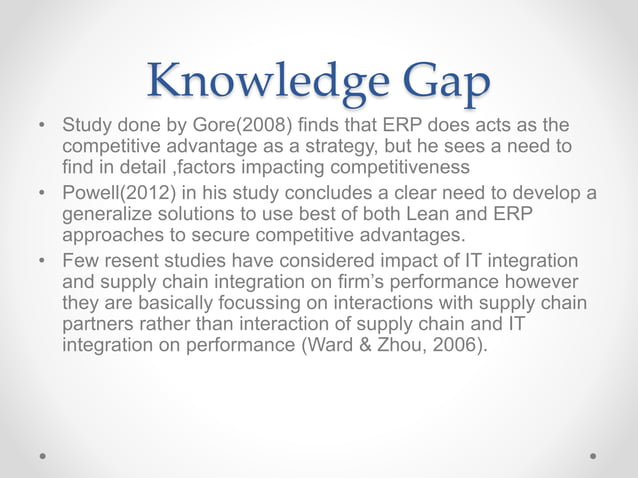 Lean vs erp | PPT