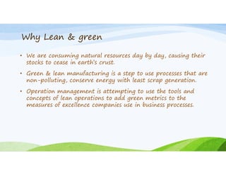Lean with green | PDF