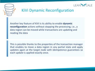 LeanXcale Presentation - Waterloo University | PPT