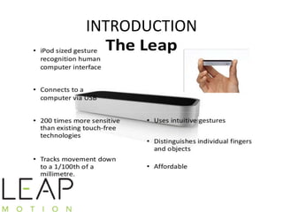 Leap motion controller | PPT