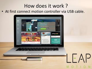 Leap motion controller | PPTX