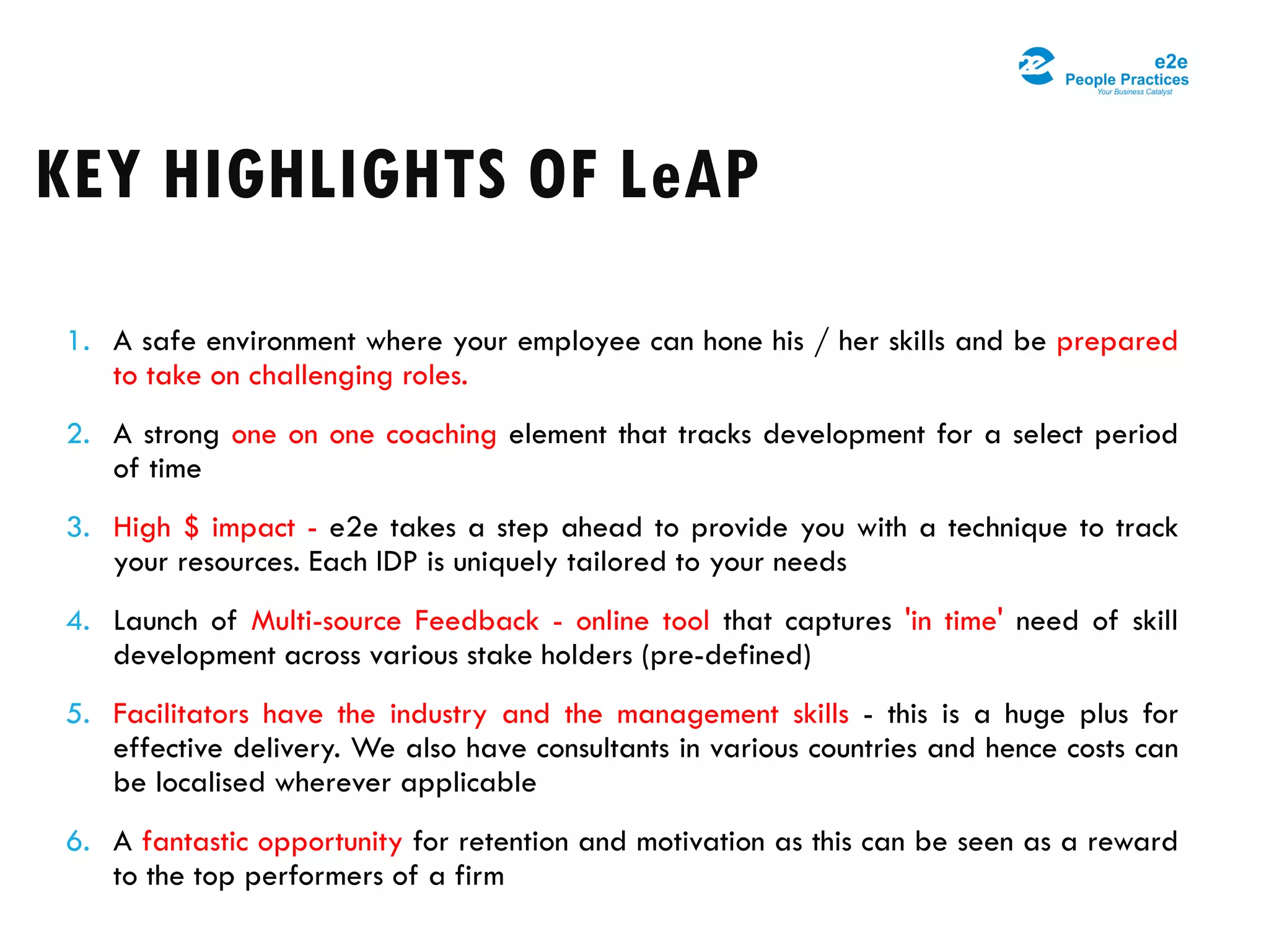 LeAP Leadership Accelerator Program | PDF