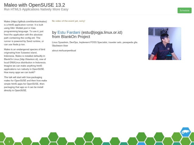 Tambah Keren dengan openSUSE | PPT
