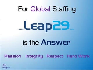 Leap29 in 90 seconds | PPTX