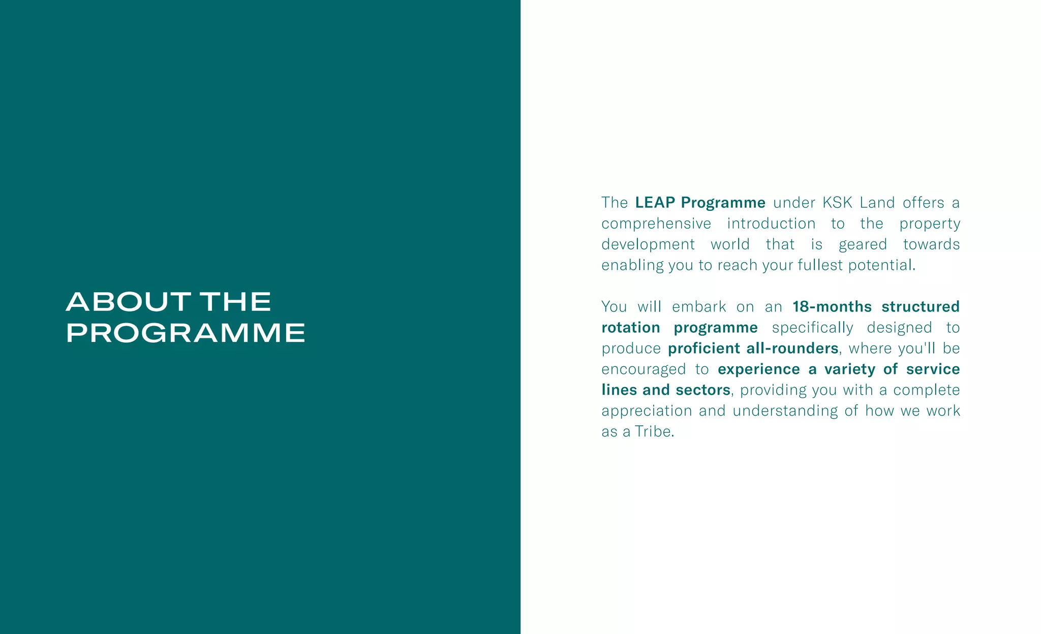 LEAP PROGRAMME BY KSK LAND | PPT