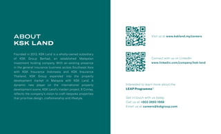 LEAP PROGRAMME BY KSK LAND | PPT